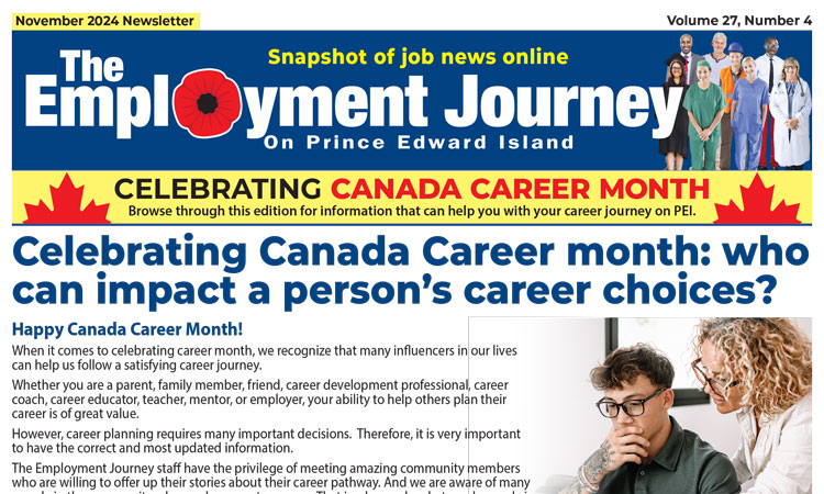 The Employment Journey - PEI's Employment Navigator